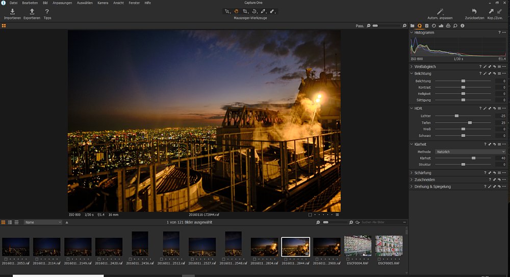 Gratis-Raw-Konverter Capture One Express Fujifilm - digitalkamera.de ...
