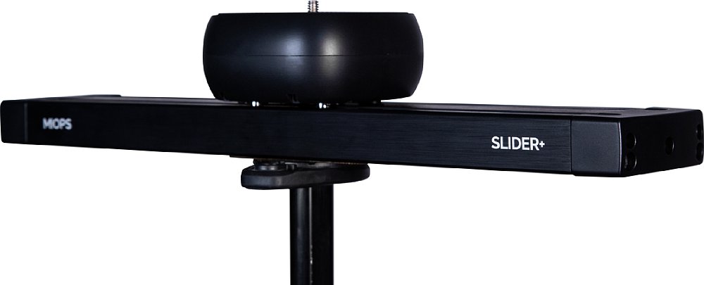 Miops stellt kompakten Slider+ u. a. für Zeitrafferaufnahmen vor ...