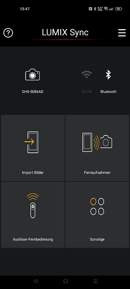 Mobile Firmwareupdates mit der Panasonic Lumix Sync App - digitalkamera ...