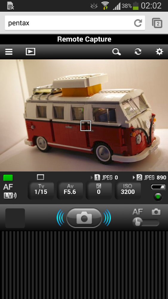 WLAN und Kamerafernsteuerung mit der Pentax FluCard O-FC1 ...