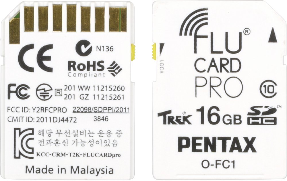 WLAN und Kamerafernsteuerung mit der Pentax FluCard O-FC1 ...