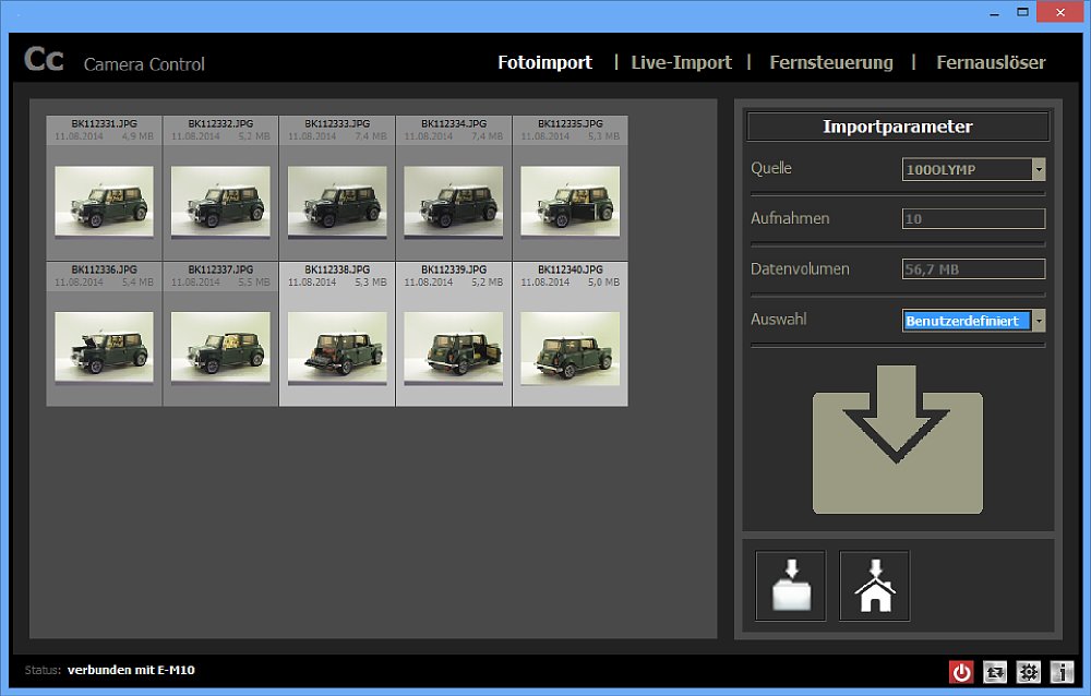 Olympus Kameras vom PC aus via WLAN fernsteuern mit Camera Control ...