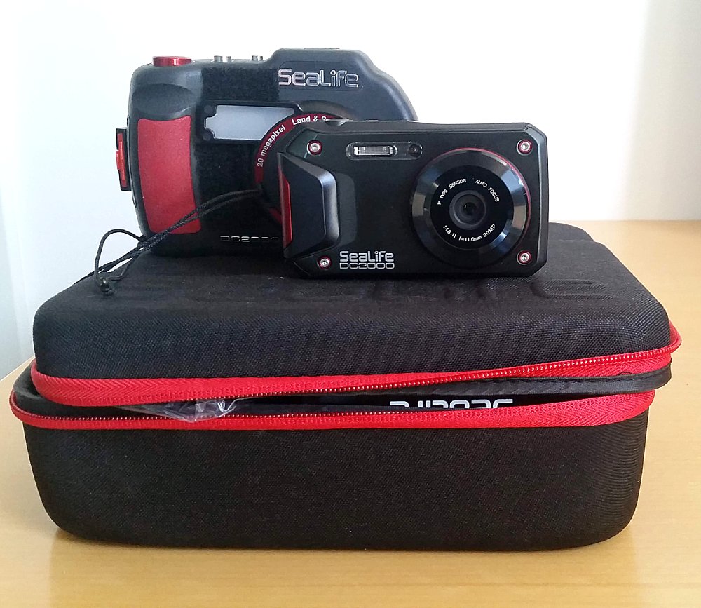 Sealife DC2000 zum Test in der digitalkamera.de-Redaktion eingetroffen ...